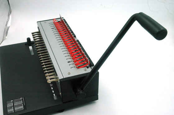 China High Volume Binding Manual A4 Binder Machine , Electric Comb Binder ISO9001 supplier