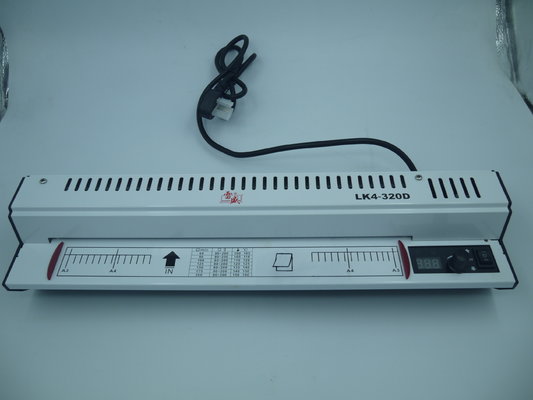 China Jam Free 4 Rollers Laminator Professional Laminating Machine 100 - 160℃ Adjustable supplier