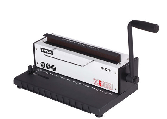 A4 Size Automatic Wire Binding Machine Rayson TD-1200R Manual Wire Bending Machine supplier