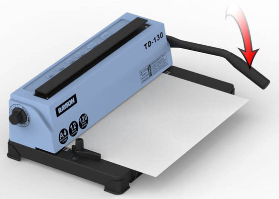 WIRE BINDING MACHINE PUNCH BINDER 34 HOLES BIND UP TO 120SHEETS supplier