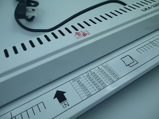 Jam Free 4 Rollers Laminator Professional Laminating Machine 100 - 160℃ Adjustable supplier