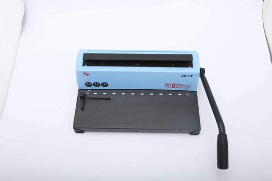 JD-13+ Press Document Binding Machine Manual Binder Punching Up To 13 Sheets supplier