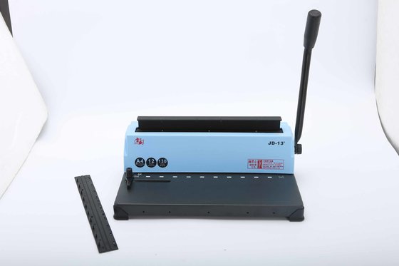 JD-13+ Press Document Binding Machine Manual Binder Punching Up To 13 Sheets supplier