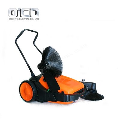 OR-MS92   walk behind floor sweeper / mechanical sweeper for sale / runway sweeping machine