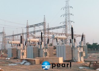 High Voltage Three phases Oil Immersed Type Transformer Step Up & Step Down