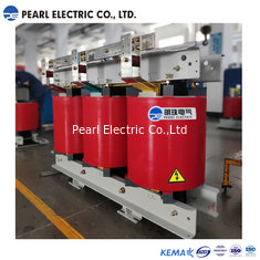 Three Phase Dry Type Transformer With Cooling Fans , 1600 Kva Capacity