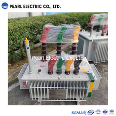 power transformer with winding of  paper covered electrolytic grade copper strip