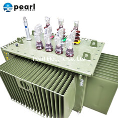 50-60 Hz Three Phase Transformer , Oil Immersed Power Transformer Long Life Span