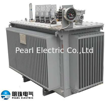 Anti Lightning Impulse Oil Immersed Distribution Transformer 11 KV - 630 KVA