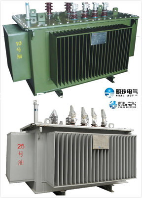 Anti Short Circuit Oil Cooled Transformers Energy Saving 20kV - 500kVA