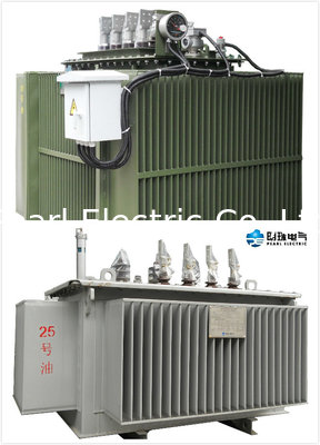 Overload Oil Immersed Transformer 10 KV - 400 KVA Oil Cooled Transformers