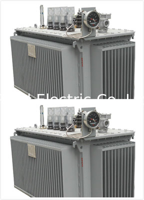 Compact Size Oil Immersed Transformer 35kV - 200 kVA Rational Structure
