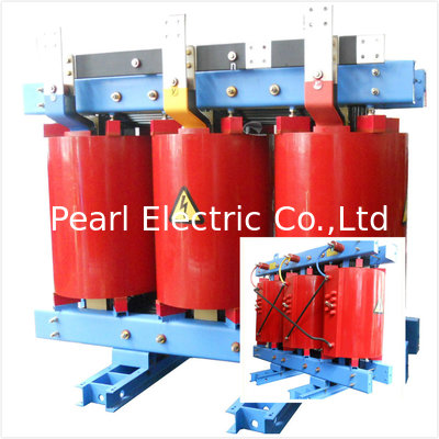 Railway Dry Transformer 10 KV - 200 KVA Self Extinguishing