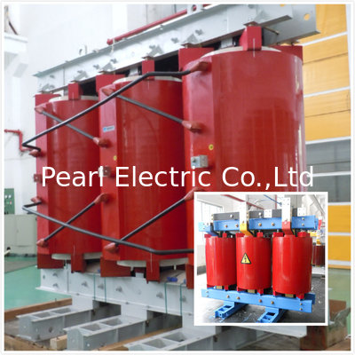 Dry Type Air Cooled Transformer Inflaming Retarding 6.6kV - 80kVA H Class