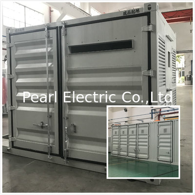 Oil Immersed Prefabricated Substations Transformer 6.6 KV - Class Steel Housing Step Up and Down