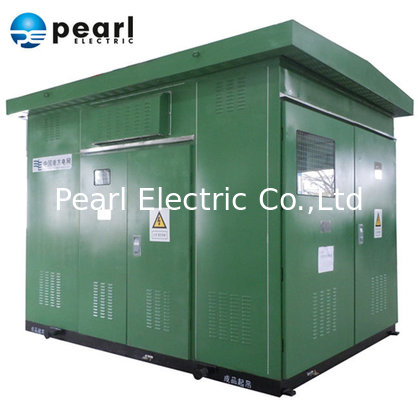 Dual Voltage Prefabricated Substations 20 - 10 KV Europe Type Artistic Appearance