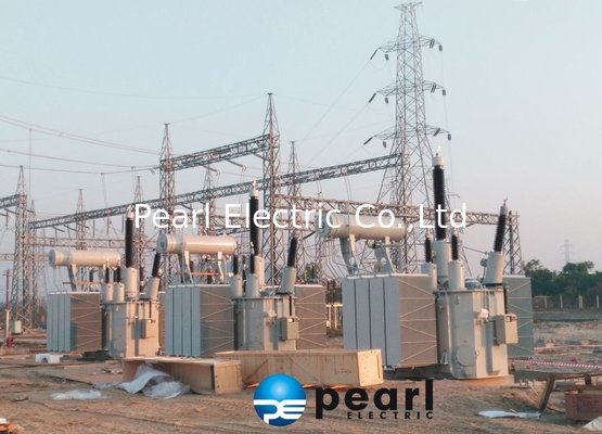 High Voltage Three phases Oil Immersed Type Transformer Step Up & Step Down