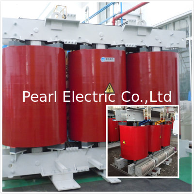 Low Rated 32 KVA Dry Type Transformer Epoxy Vacuum Cast With Skid - Type Underbase