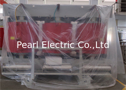 Red 160 KVA Dry Type Transformer Low Partial Discharge IEC60076 Standard