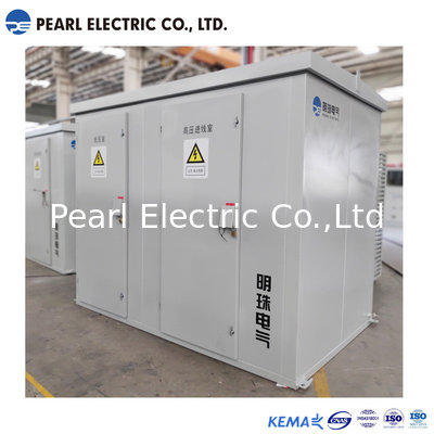 2760 Kva Pad Mounted Transformer In Oil Immersed Type Steel Plate Enclosure