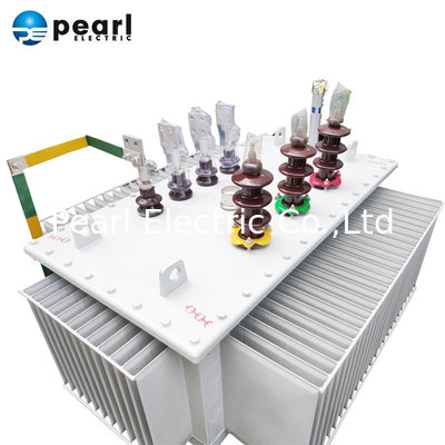 22 Kv 5 Mva 3 Phase Transformer / Oil Type Transformer With Oil Level Indicator
