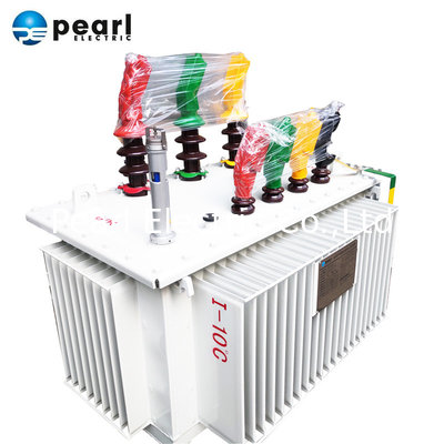 Three Phase Amorphous Alloy Transformer 6.6 KV - Class Oil Immersed Transformer