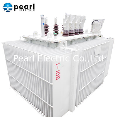 22 Kv 5 Mva 3 Phase Transformer / Oil Type Transformer With Oil Level Indicator