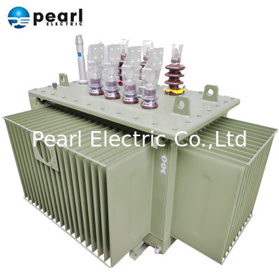 22 Kv 5 Mva 3 Phase Transformer / Oil Type Transformer With Oil Level Indicator