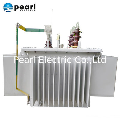Custom Made Oil Immersed Transformer With Windings Thermometer Silicon Lamination Core