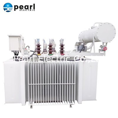 Custom Made Oil Immersed Transformer With Windings Thermometer Silicon Lamination Core