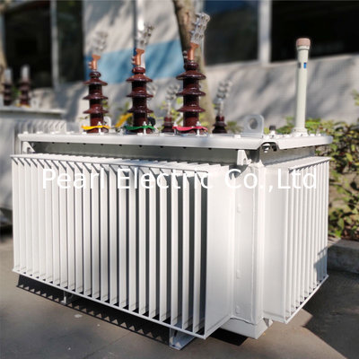 Electric Power System Oil Immersed Transformer 250kVA 11-0.4kV 4%-6% Impedence