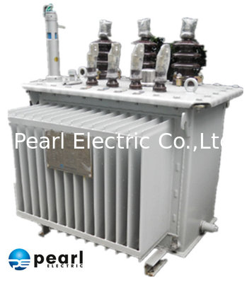 Three Phase Amorphous Alloy Transformer 6.6 KV - Class Oil Immersed Transformer