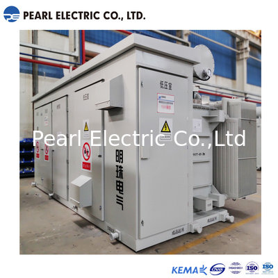 3600 kva high voltage and low voltage box type substation