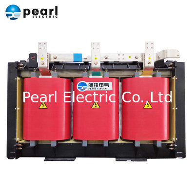 6.6 KV - Class Amorphors Alloy Dry Type Transformer Low Loss Self Extinguishing
