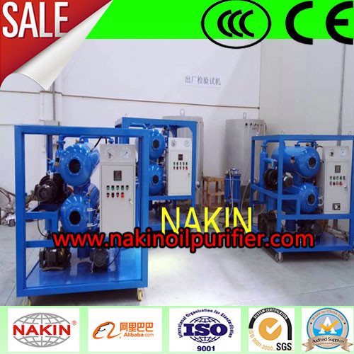 High Quality Vacuum Double Stages Transformer Oil Puifier, Oil Filtration Equipment