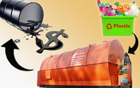 Recycaling plastic to pyrolysis plant