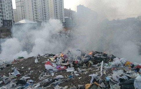 What are the current status of urban domestic waste disposal in world?