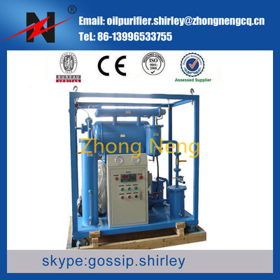 Single-Stage Vacuum Transformer Oil Purifier Oil Recycling Oil Filtration Plant ZY