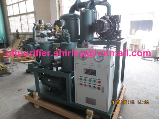 Insulation Oil Recycling / Tranformer Oil Regeneration Waste Transformer Oil Purifier Series ZYD-I