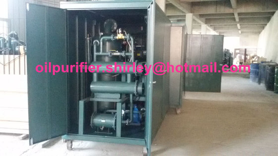Zhongneng Weather-Proof Double Stage Vacuum Transformer Oil Purifier ZYD