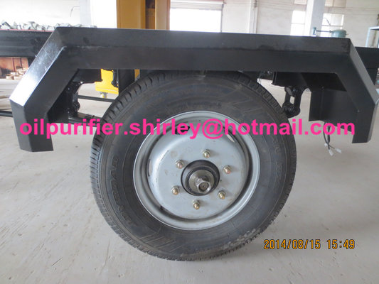 Mobile Double-Stage-Vacuum Transformer Oil Purifier ZYM,closed structure, waterproof, dust-proof
