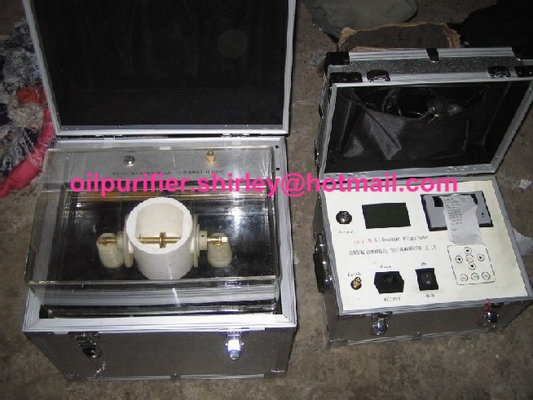 Transformer oil tester, oil dielectric strength testing device for sale