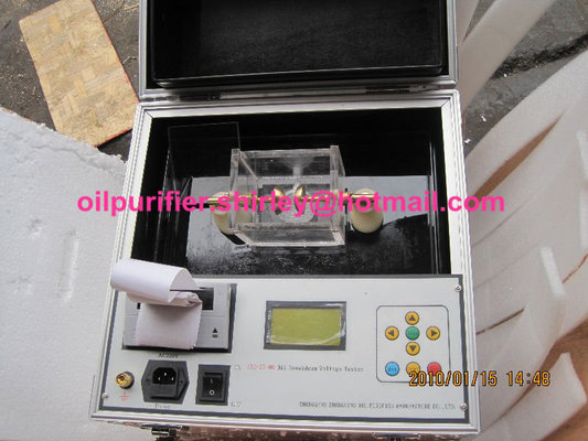 Transformer oil tester, oil dielectric strength testing device for sale