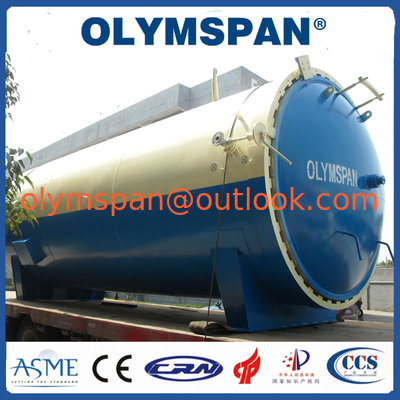 Brick industry Laminated Glass Autoclave Aerated Concrete / Autoclave Machine Φ2m