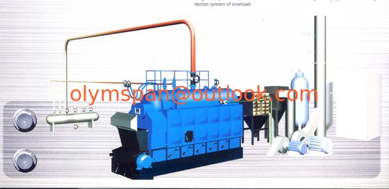 DZL Series Rated evaporation capacity 1.4MW 0.7MPa Biomass-Fuel Hot Water Boiler