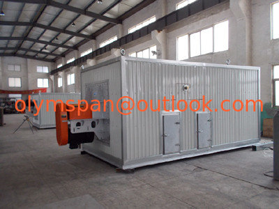 Oil-fired hot-air furnace