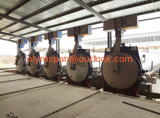 Large scale pressure vessel AAC Autoclave with safety device and good quality