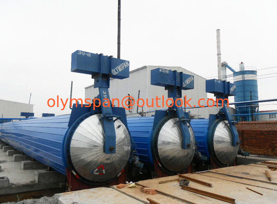 Large scale pressure vessel Gypsum Autoclave with safety device and good quality