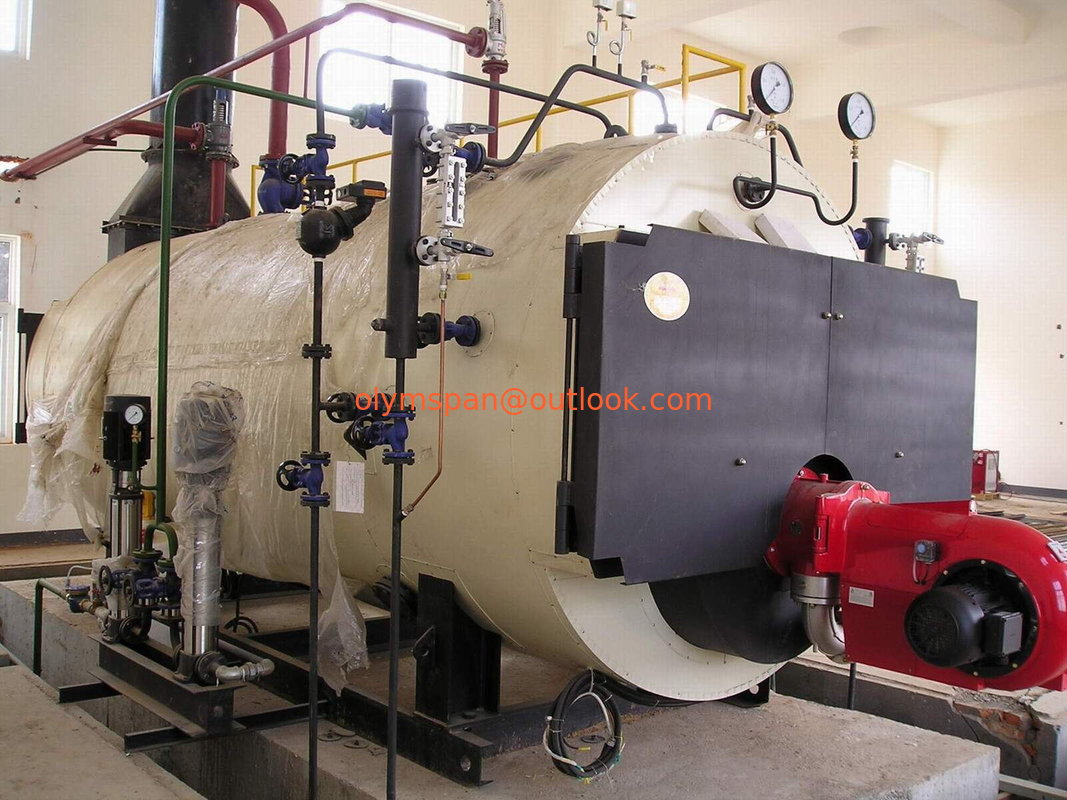 1.0MPa 4T/h WNS series Horizontal Oil(Gas)-Fuel Steam Boiler