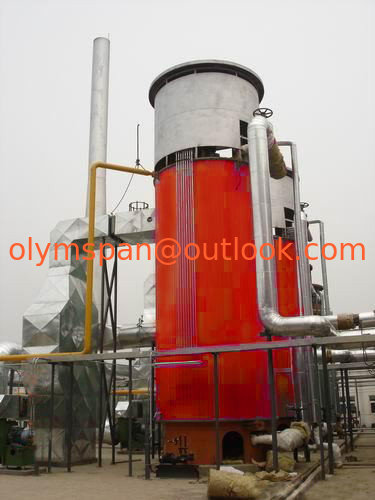 2500000Kcal/h YGL fixed-grate Vertical coal-fired organic heat carrier boiler